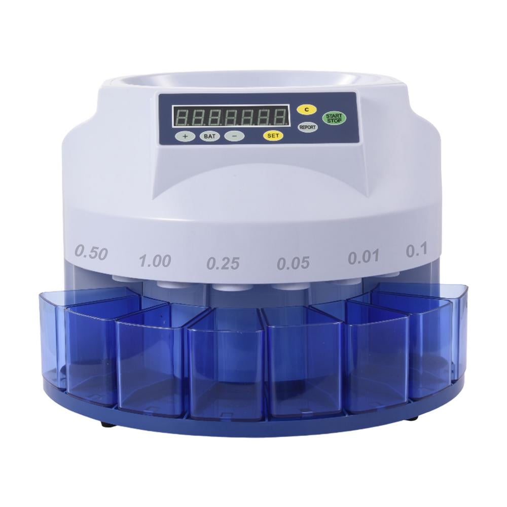Flroha Digital Coin Counter Electric Coin Sorting Organizer Automatic ...