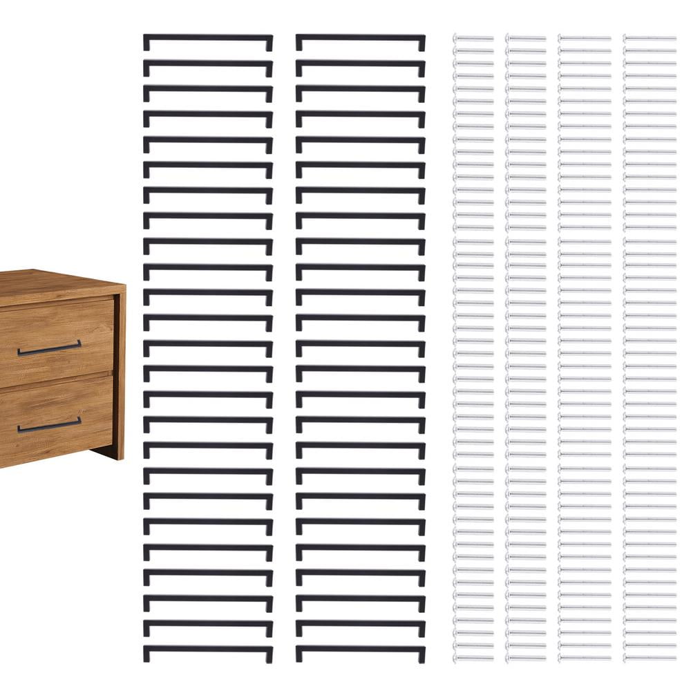 Flroha Drawer Pulls Square Stainless Steel Drawer Pulls for Cabinet ...