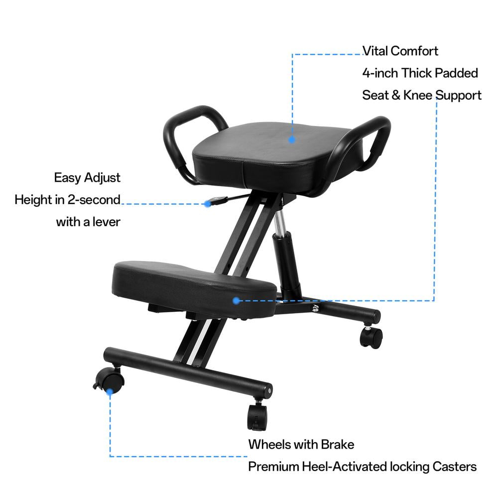 Flroha Ergonomic Kneeling Chair Ergonomic Posture Chair Knee Stool ...