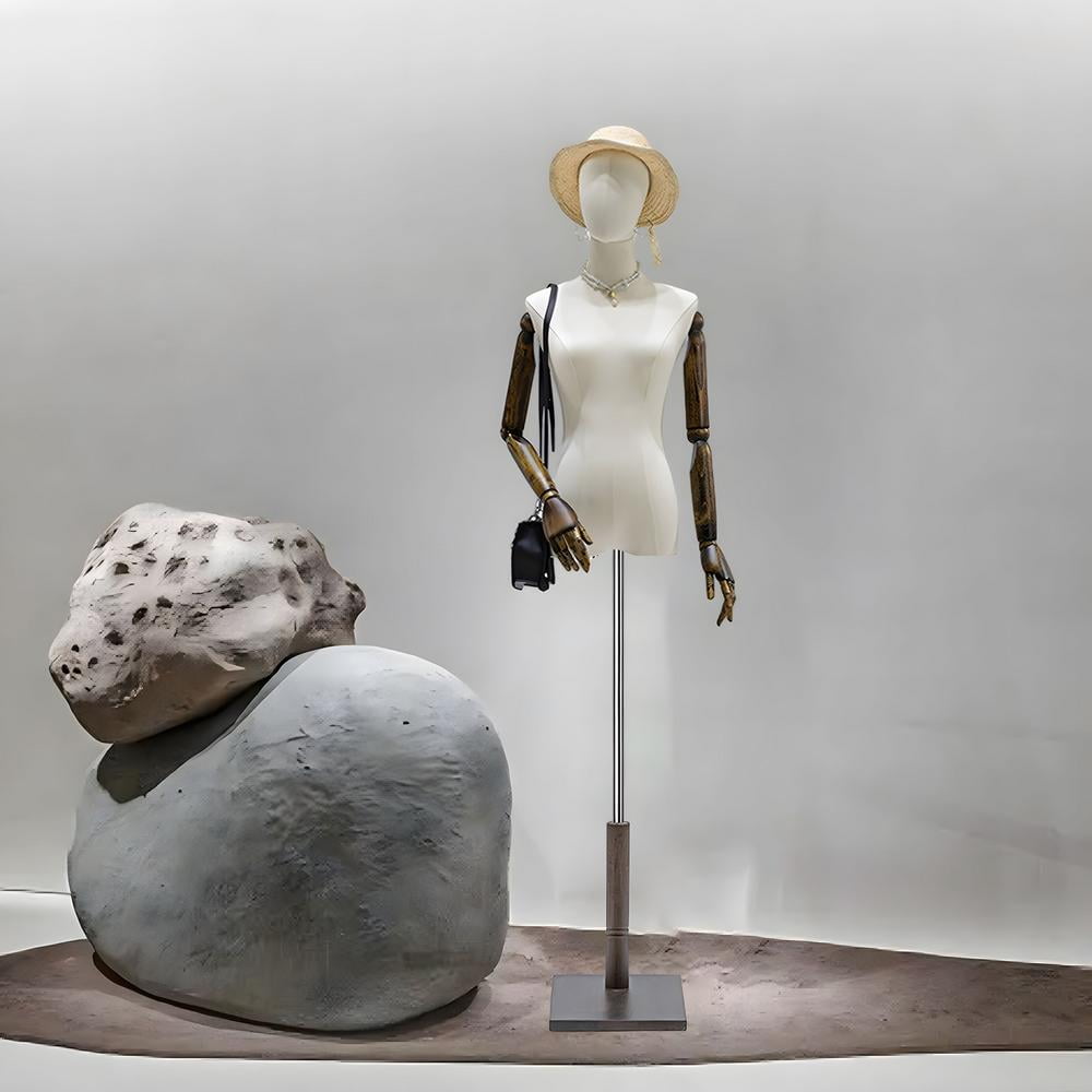 Flroha Mannequin Dress Form Mannequin Torso 51-74 Inch Height ...