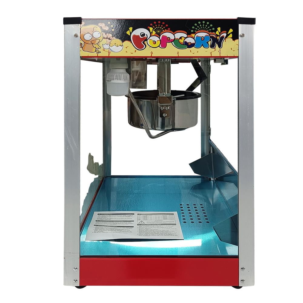 Flroha Popcorn Machine Popcorn Machine Automatic Electric 110v Fully ...