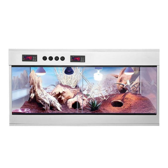 Flroha Reptile PVC Terrarium, Spider Tank Starter Kit, Leopard Gecko ...