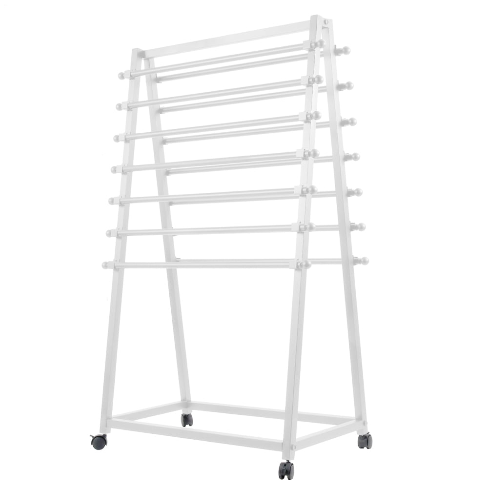 Flroha Ribbon Holder Organizer Rack Metal Ribbon Storage Rack with ...