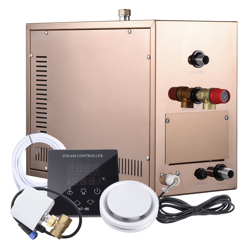 Flroha Steam Shower 9KW Steam Bath Generator Commercial Auto Drainage ...