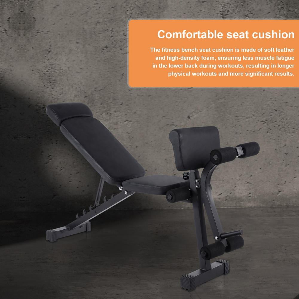 Flroha Weight Bench , Pull rope Basic Weight Bench for Home Gym ...