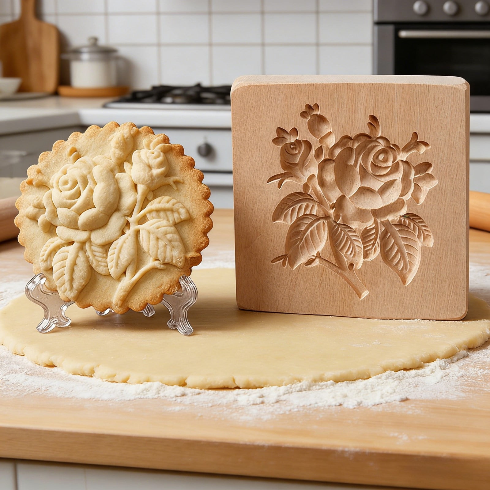 Softsoap Cookie Durable Wooden Baking For DIY Homemade Cookies ...