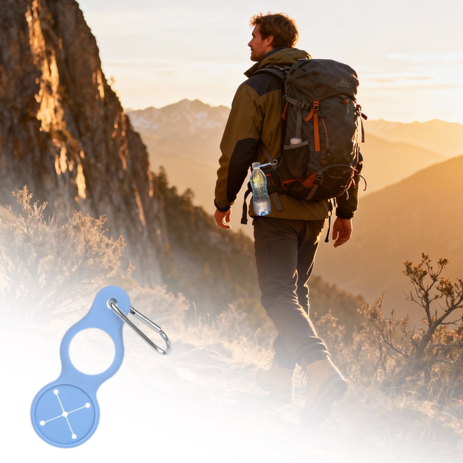 Flu Medicine Durable Carabiner Clip For Outdoor Water Bottles Secure ...