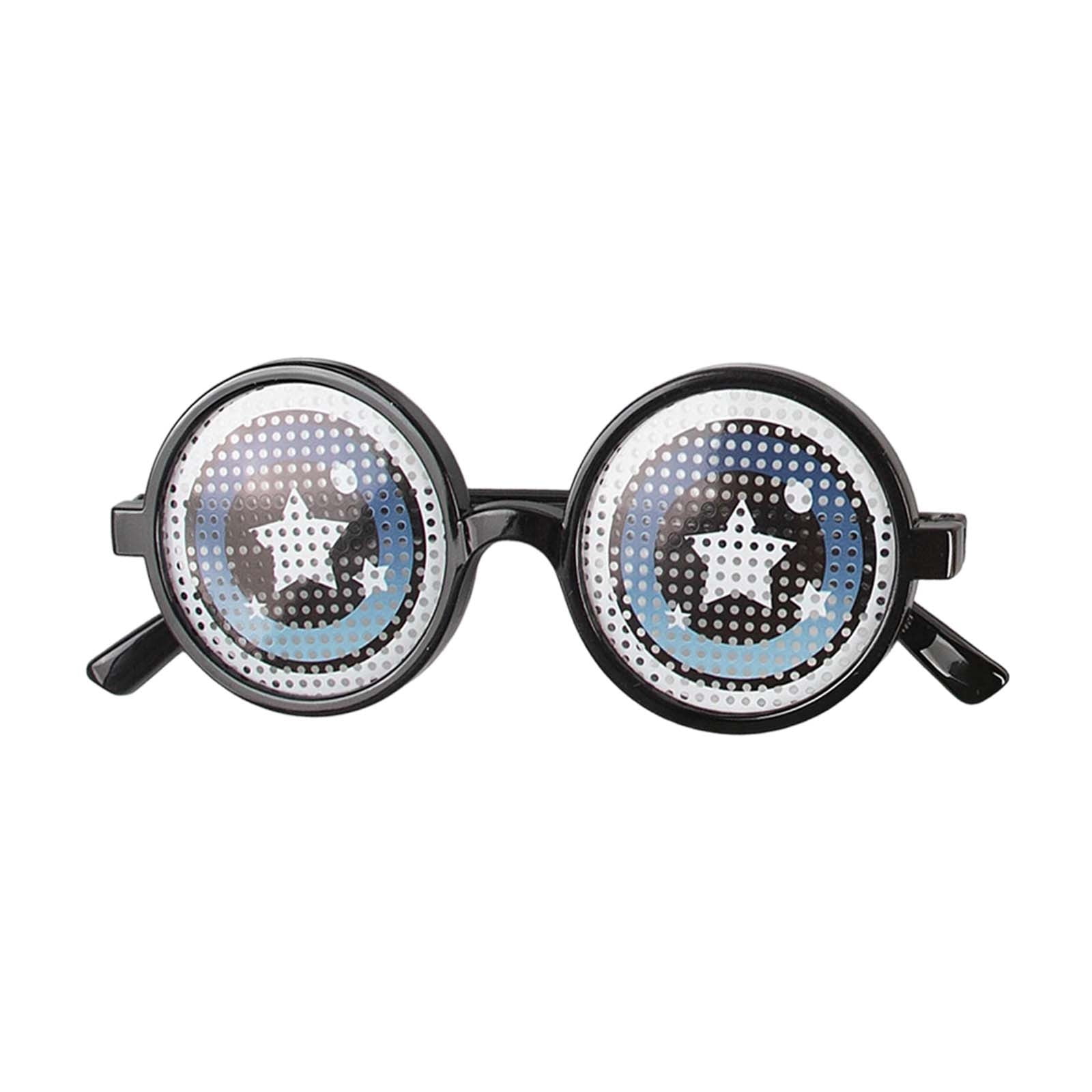 Softsoap Round Rotating Eyeballs Dizziness Glasses Interesting Glasses ...