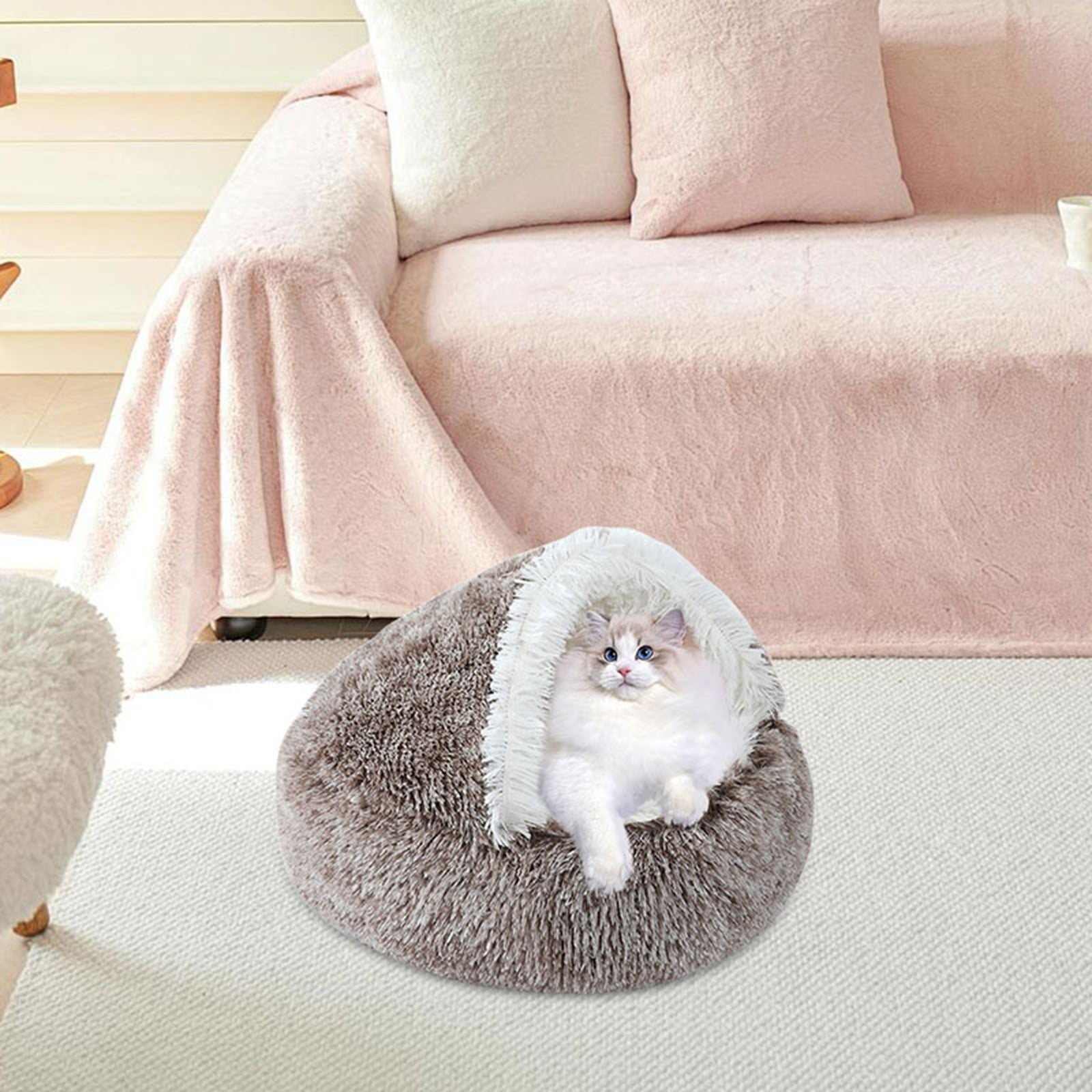 Softsoap Winter Warm Semi Enclosed Cat Cat Bed Semi Enclosed Bed ...