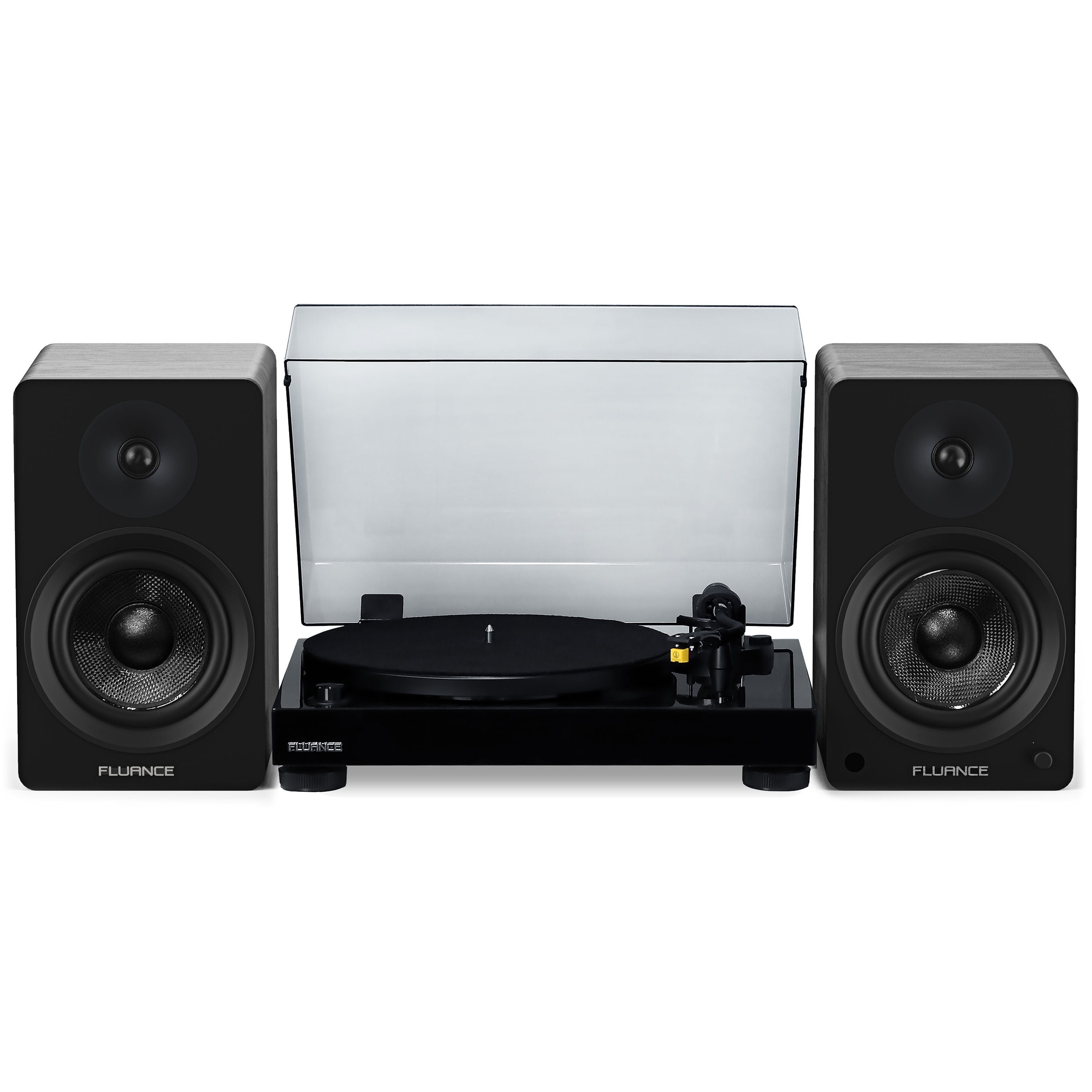 Fluance RT80 Classic High Fidelity Vinyl Turntable with Ai61 Powered 6. ...
