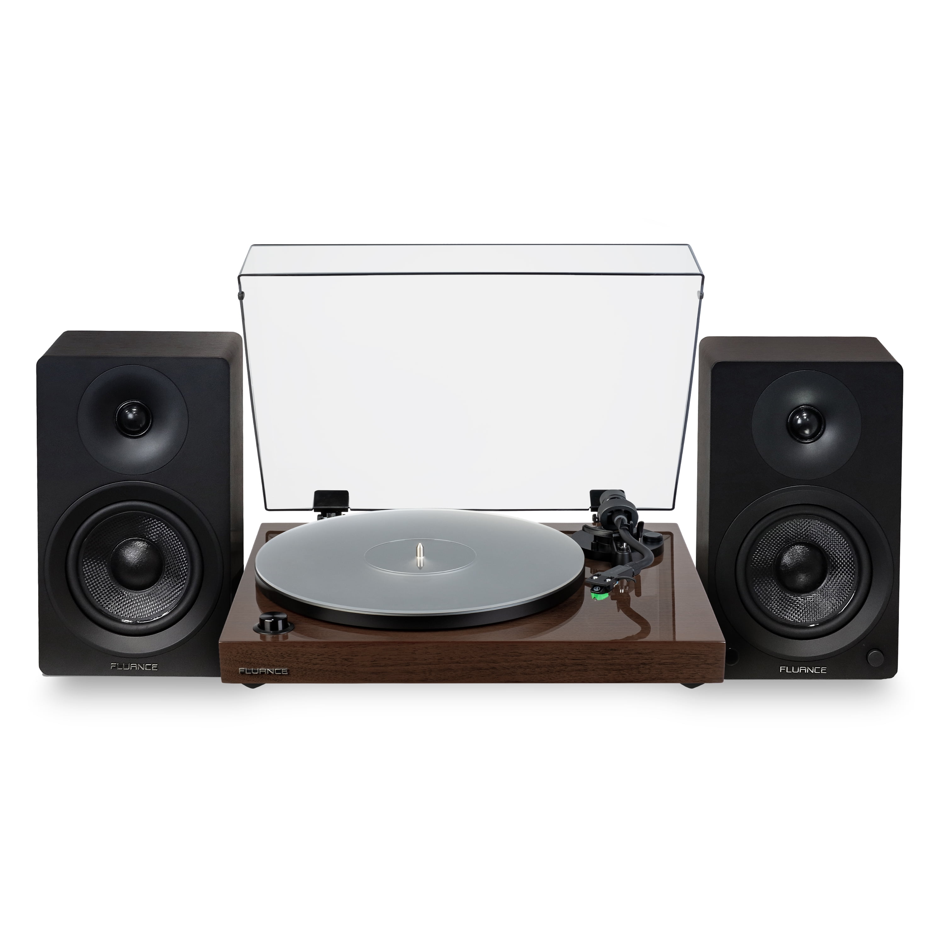 Fluance RT81+ Elite HiFi Vinyl Turntable and Ai41 Powered Bookshelf ...