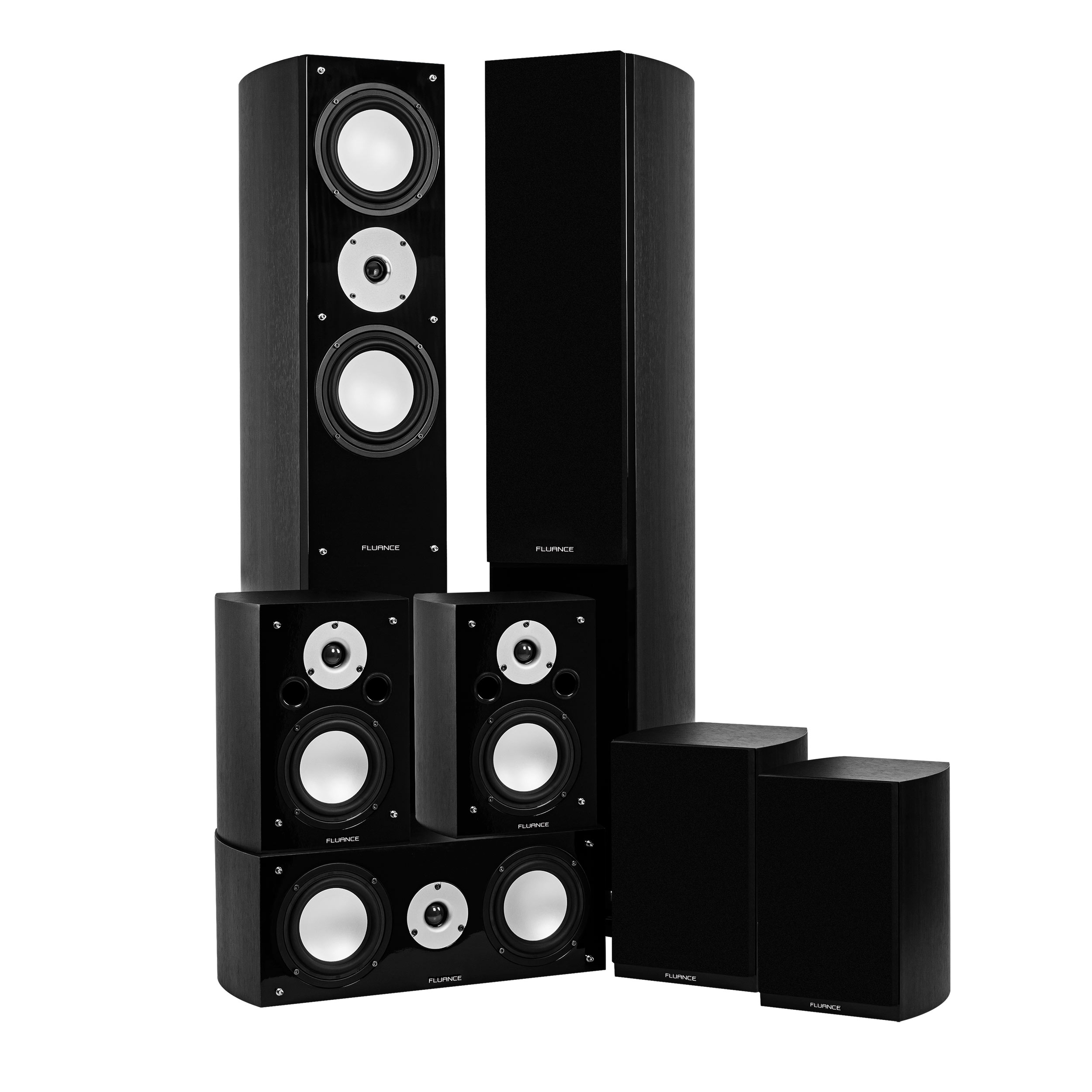 Fluance Reference Series Surround Sound Home Theater 7.0 Channel ...