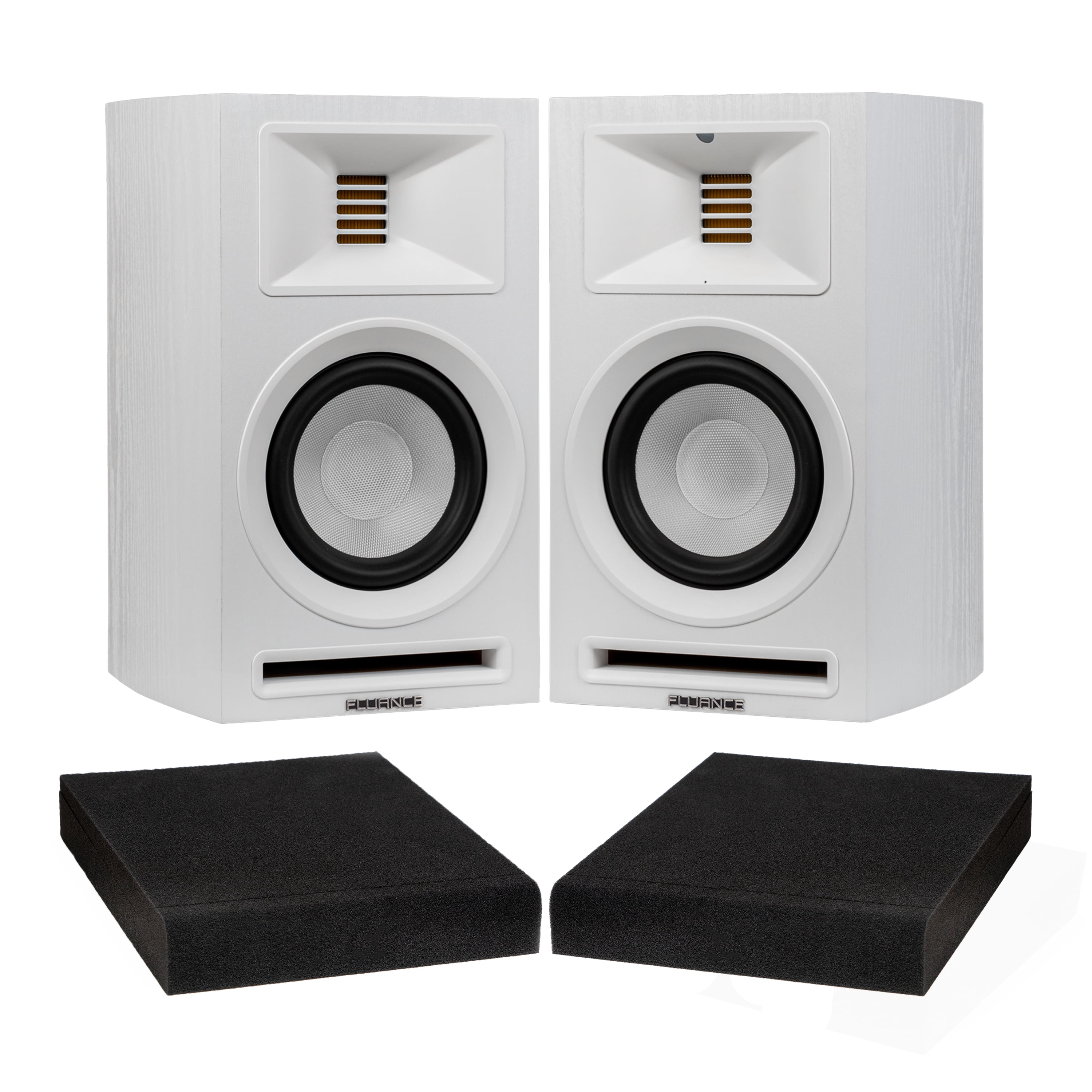Fluance Ri71 Reference Powered Bookshelf Speakers with High Performance ...