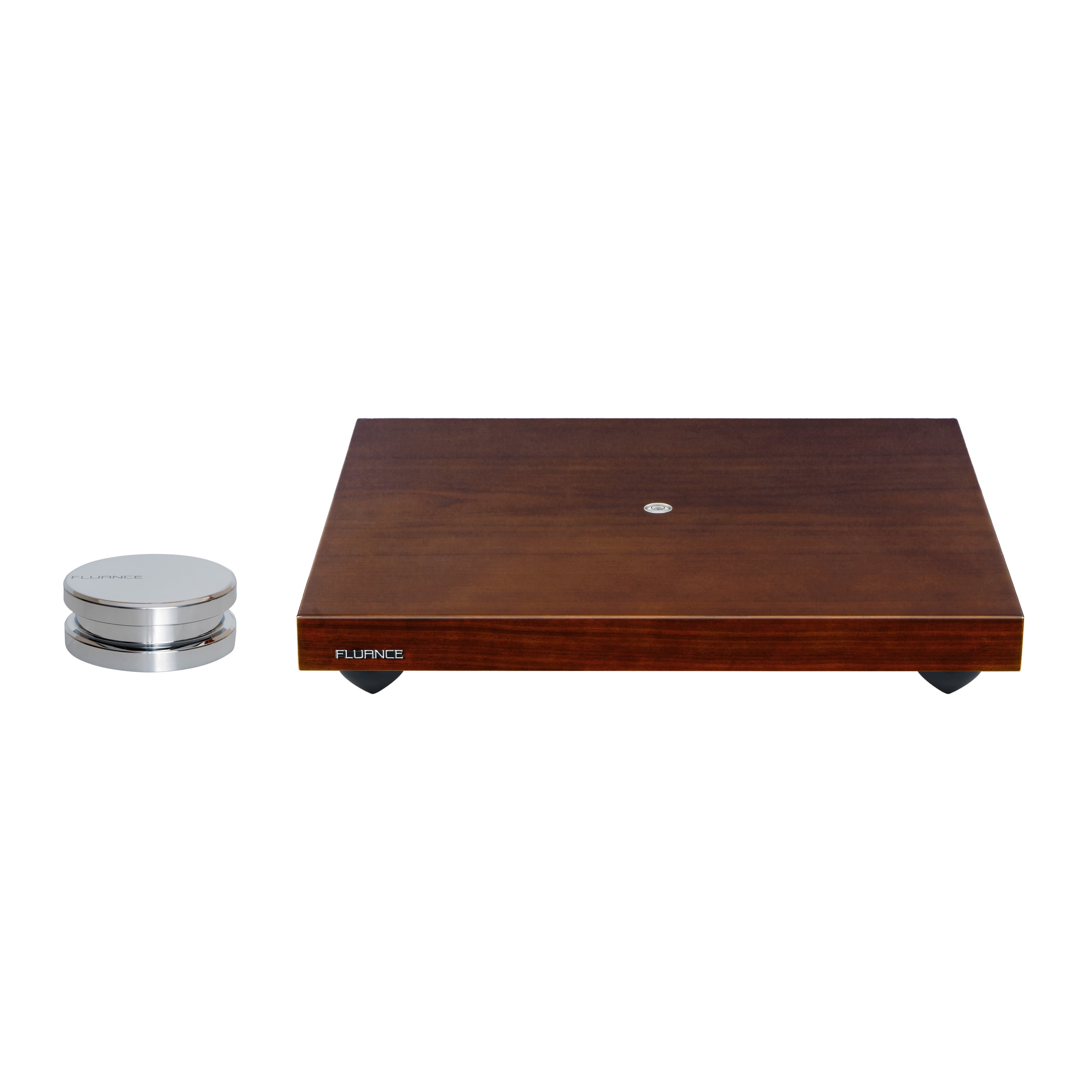 Fluance Turntable Isolation Base Anti-Vibration Wood Platform And HiFi ...