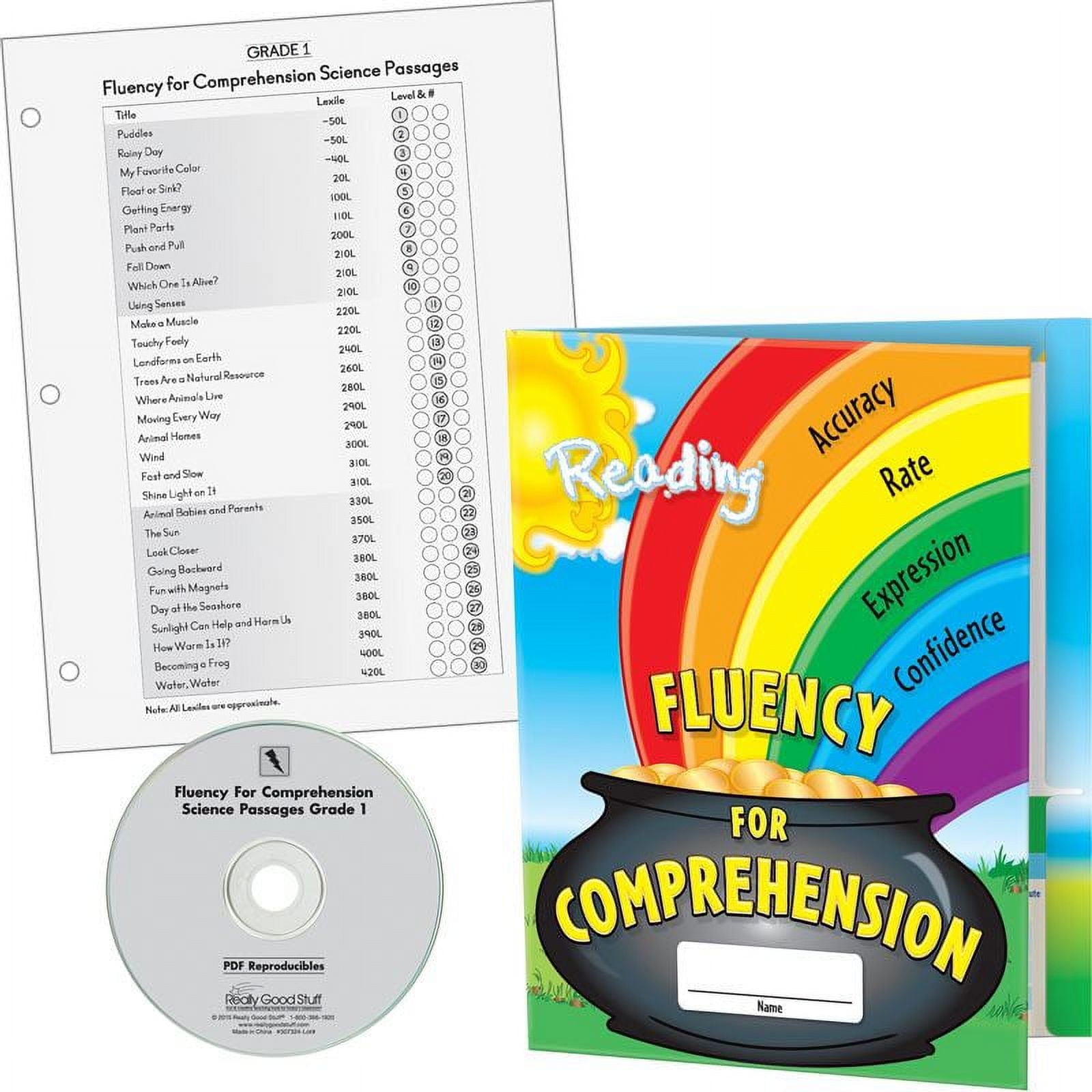 Fluency For Comprehension Science Passages Kit - Grade 1 - Walmart.com