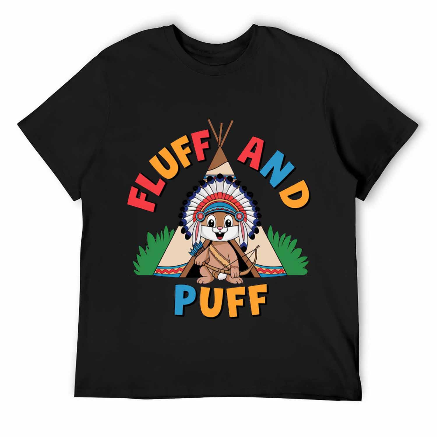 Fluff And Pufftshirt design Deer , Positive Quote, Mental Health T ...