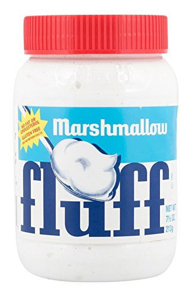 Fluff Marshmallow Naturell, Spread, Sandwich Spread, Vanilla, 213 g, 42670 - Walmart.com