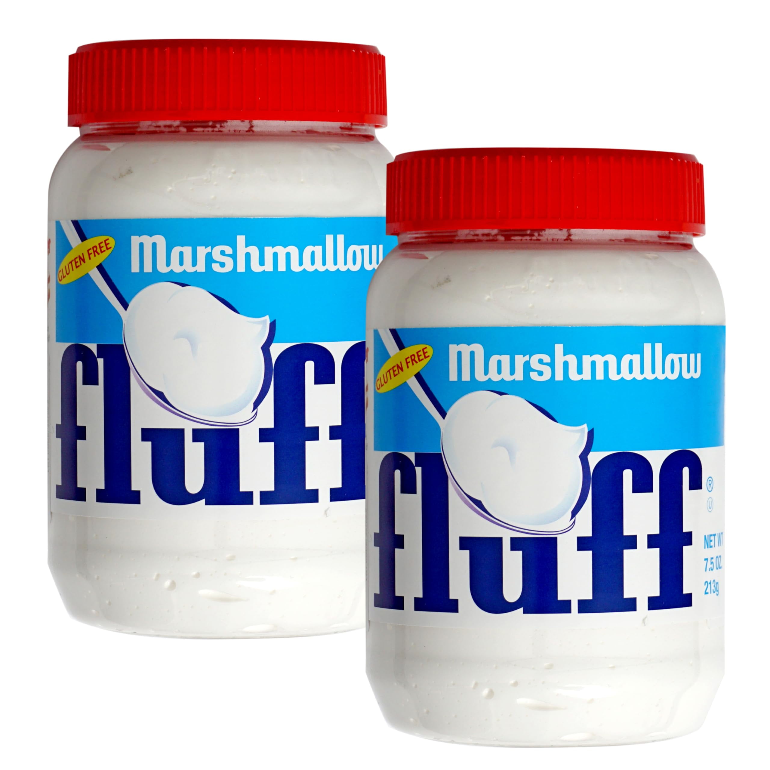 Fluff Marshmallow Spread, 7.5 oz. Jar (Pack of 2), Glutten Free ...
