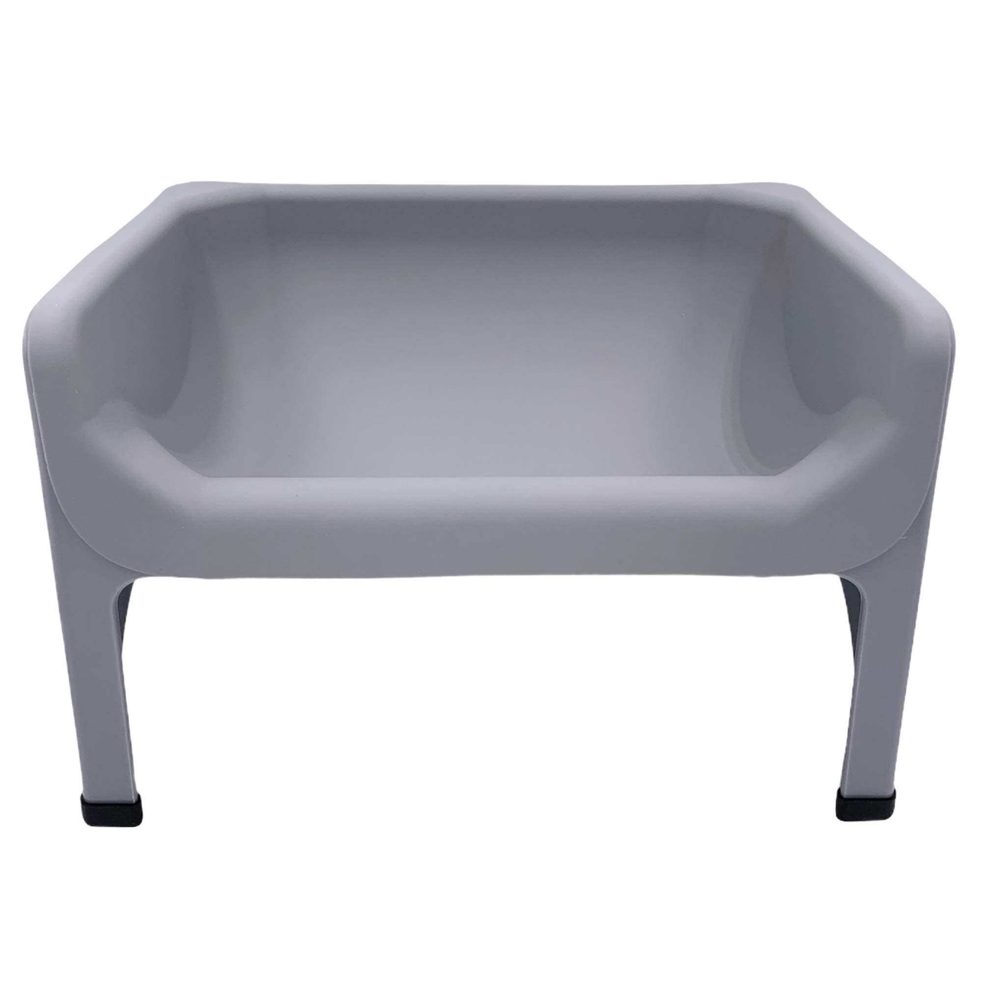 The Fluff Trough Set Elevated Dog Bowl Feeder for Healthy Posture ...