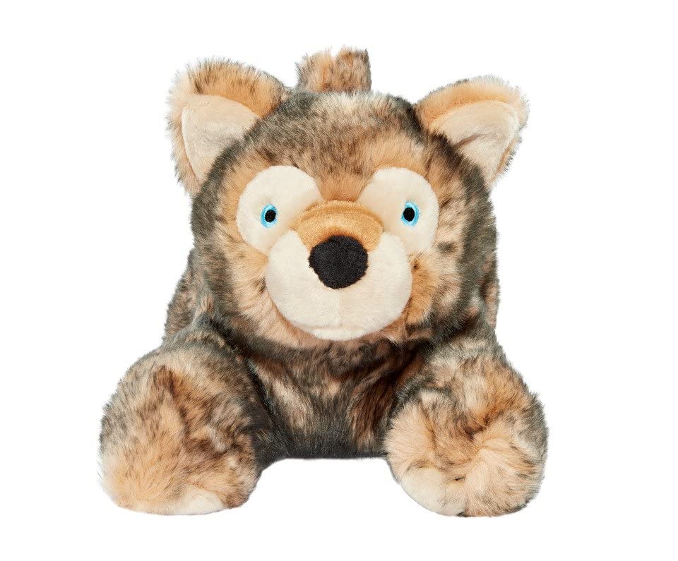 Fluff & Tuff Lobo Wolf Pup Plush Dog Toy,All Breed Sizes - Walmart.com