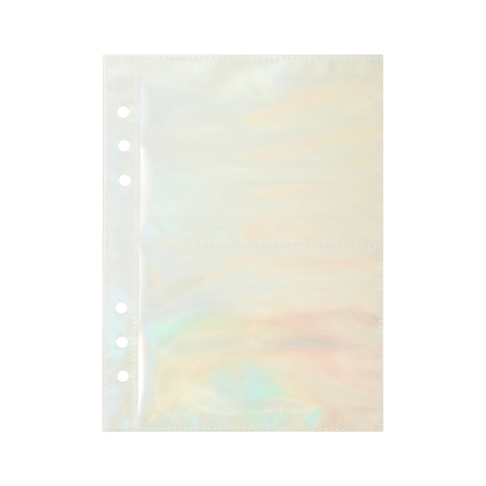 Fluffier Cartoon Embroidery Card Album 4 Pocket Plastic Page Protector ...
