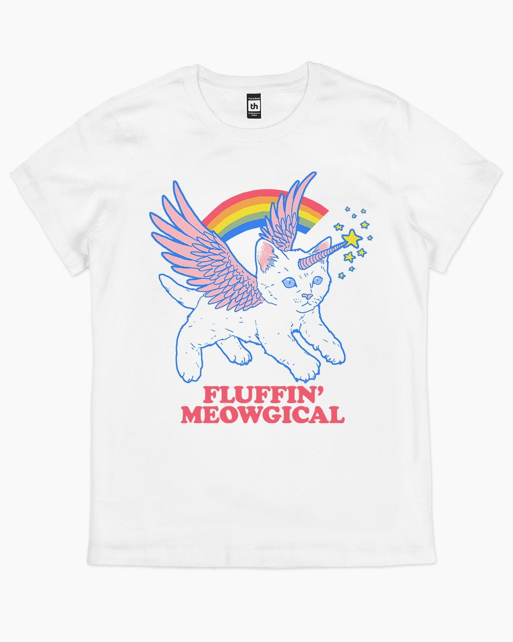 Fluffin Meowgical T-Shirt Australia Online colour_white - Walmart.com