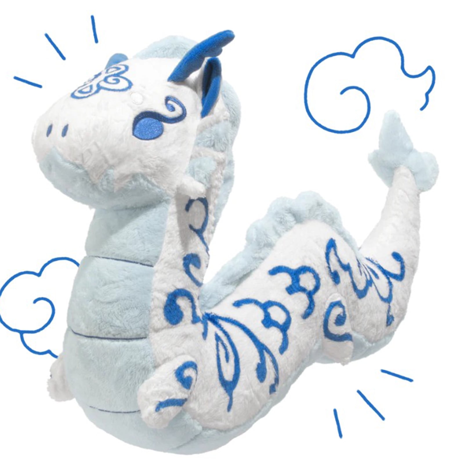 Fluffnest Long Sheng the Porcelain Dragon Plush Toy – 21 Inch Limited ...