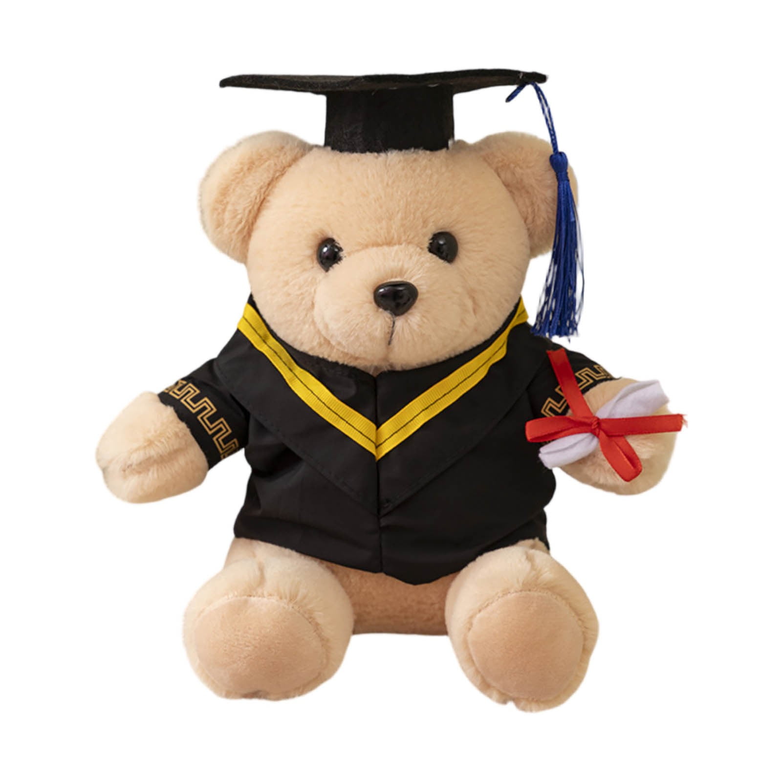 Fluffpeak Graduation Bear Plush Toy - Cute Stuffed Animal with Cap ...