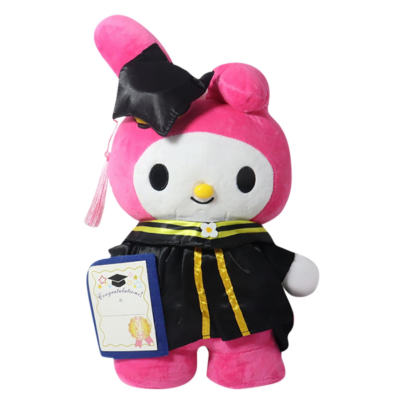 Fluffpeak Graduation Plush Toy Stuffed Animal with Cap & Gown, My ...