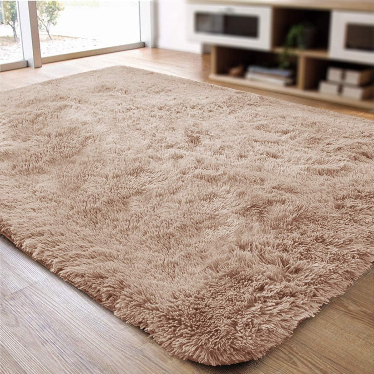 Fluffy Area Rugs, Shag Rug for Bedroom, Plush Furry Rugs for Living ...