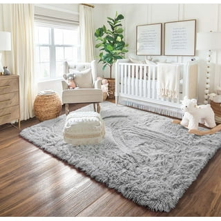 Newly Rainbow Rugs for Girls Bedroom Fluffy - Luxury Soft Area Rug Cute ...