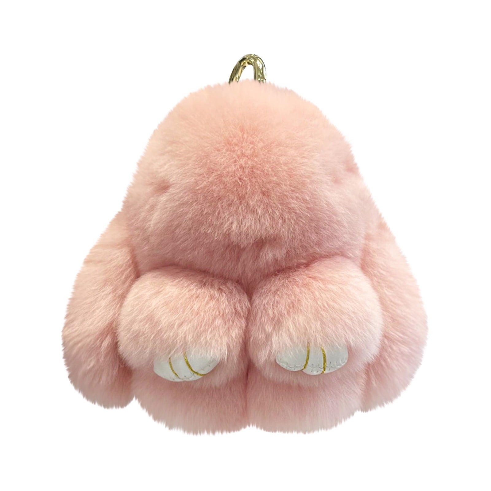 Fluffy Bunny Lulu Keychain，Cute Bunny Keychain，Bunny Keychain Plush ...