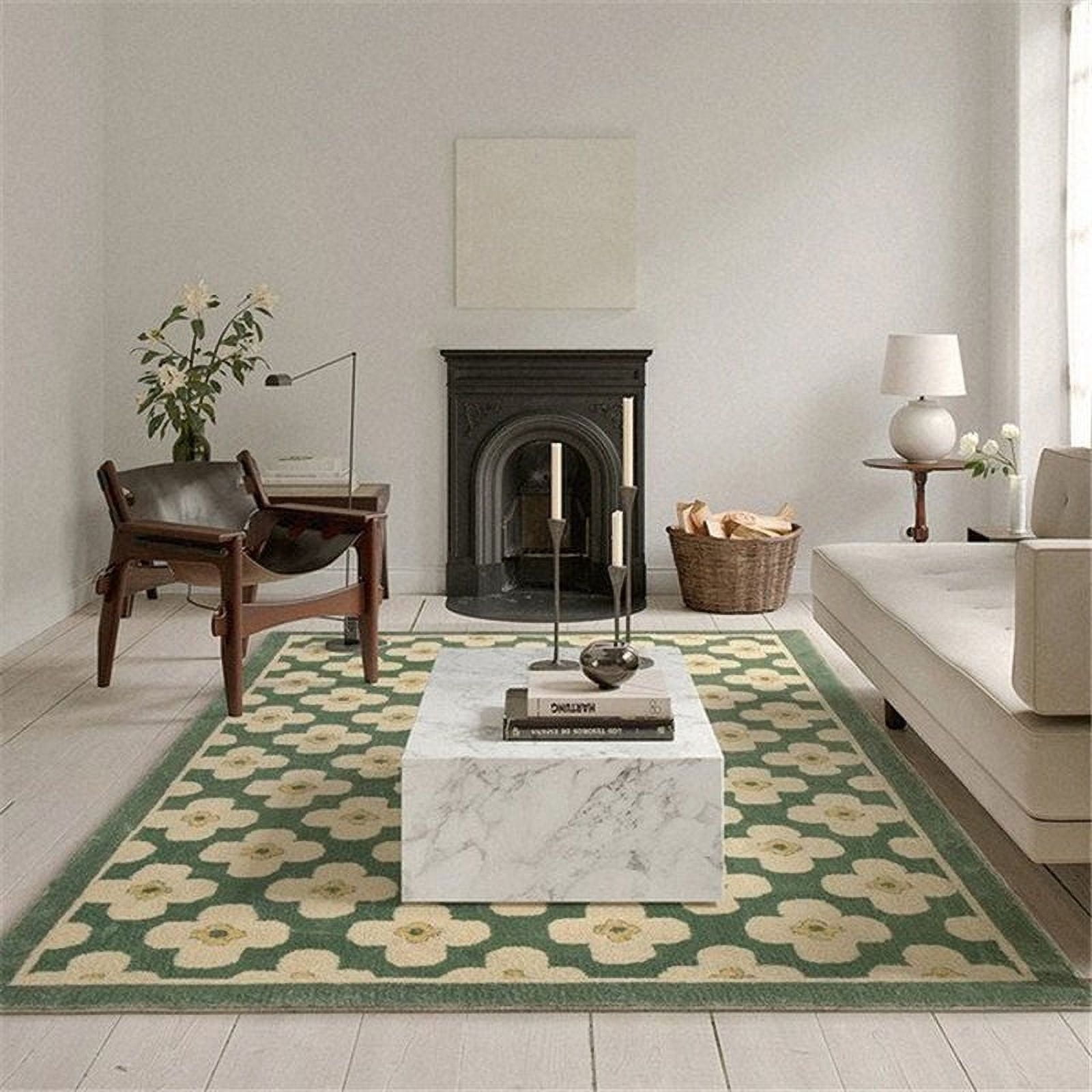 Fluffy Carpets for Living room Large Plush Rugs for Bedroom ration home ...