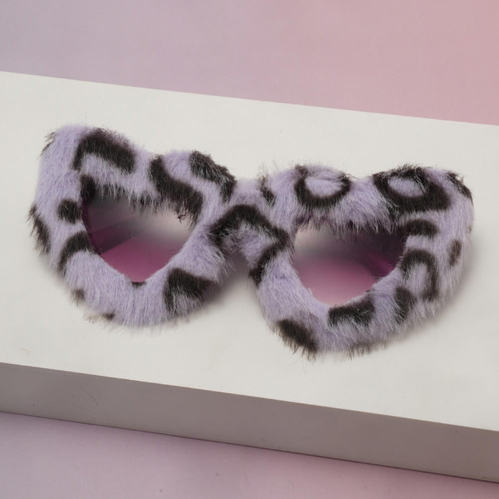 Fluffy Cat Eye Sunglasses Funny Birthday Party Shades Glasses Brand ...