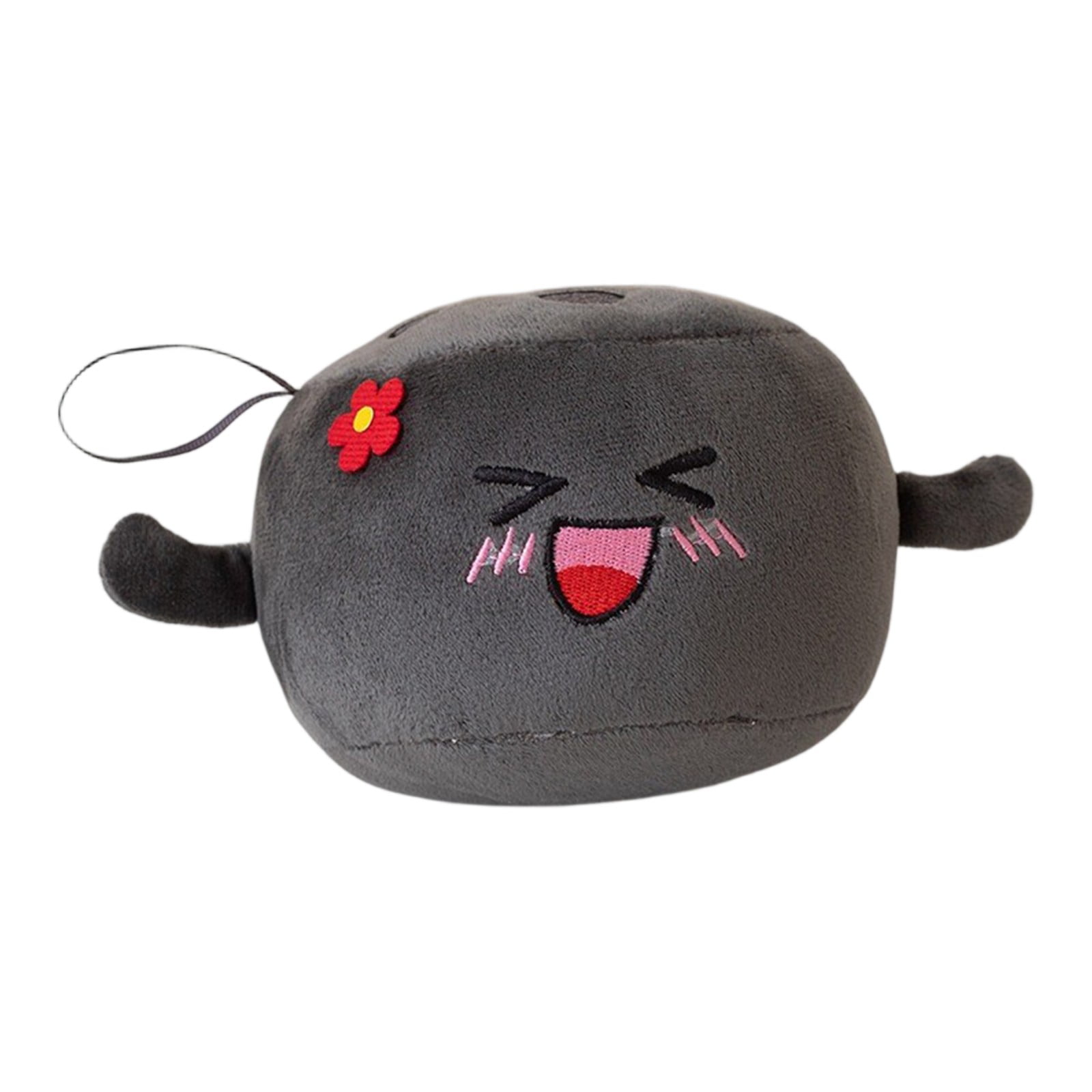 Fluffy Coal Ball Plush Toy, Ultra Delicate Fur Feels Soft Like Clouds ...