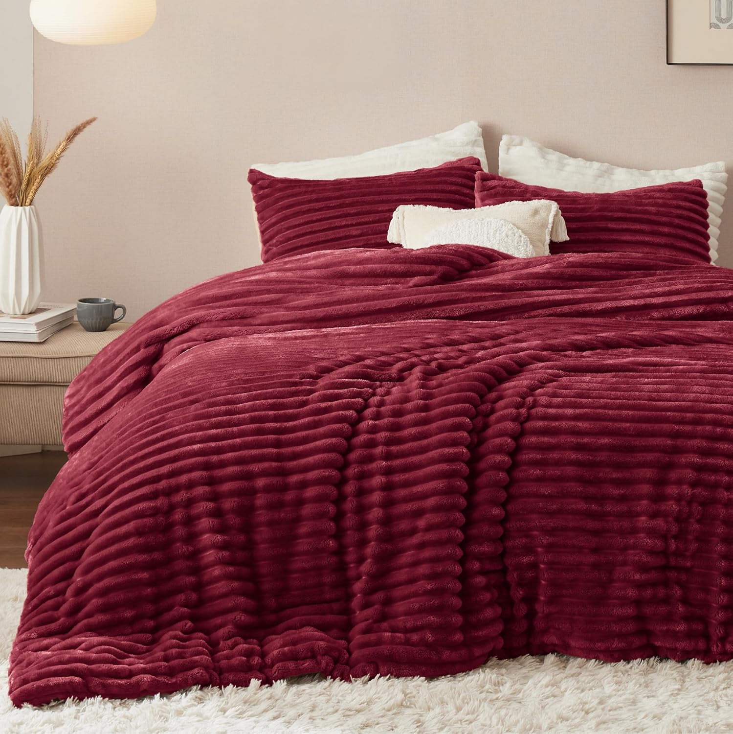 Faux Fur Comforter Twin