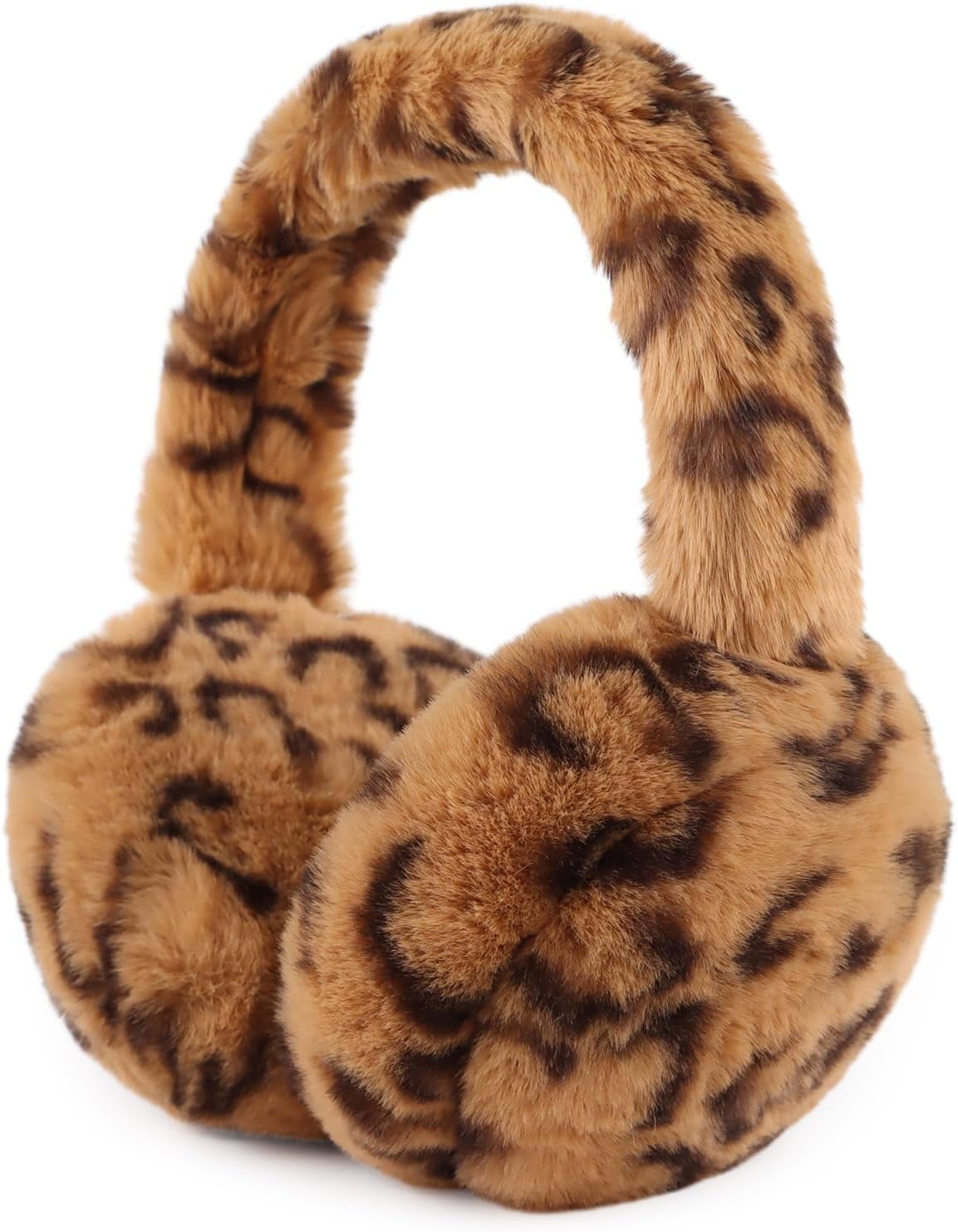 Fluffy Ear Muff for Women Plush Foldable Earmuffs Kids Winter Earmuffs ...