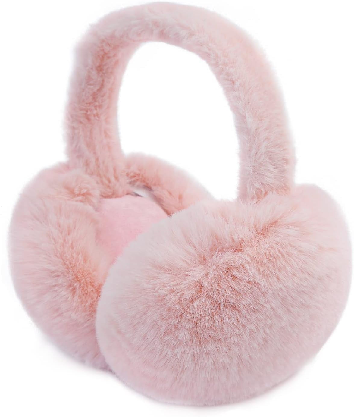 Fluffy Ear Muff for Women Plush Foldable Earmuffs Kids Winter Earmuffs ...