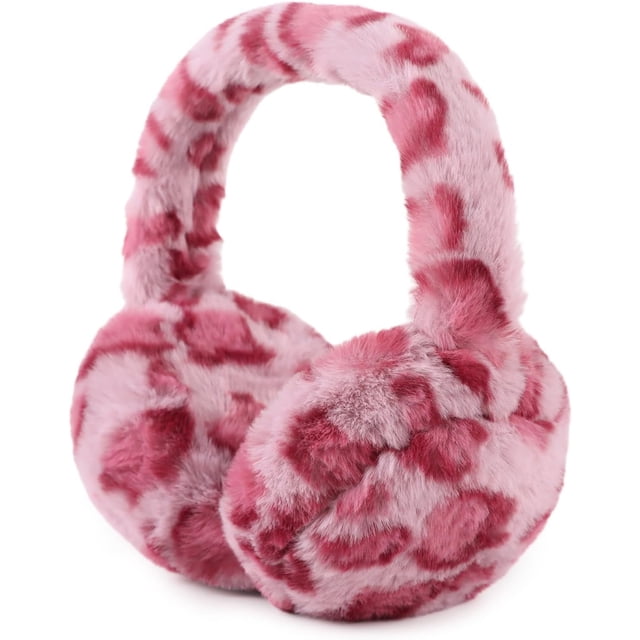 Fluffy Ear Muff for Women Plush Foldable Earmuffs Kids Winter Earmuffs ...