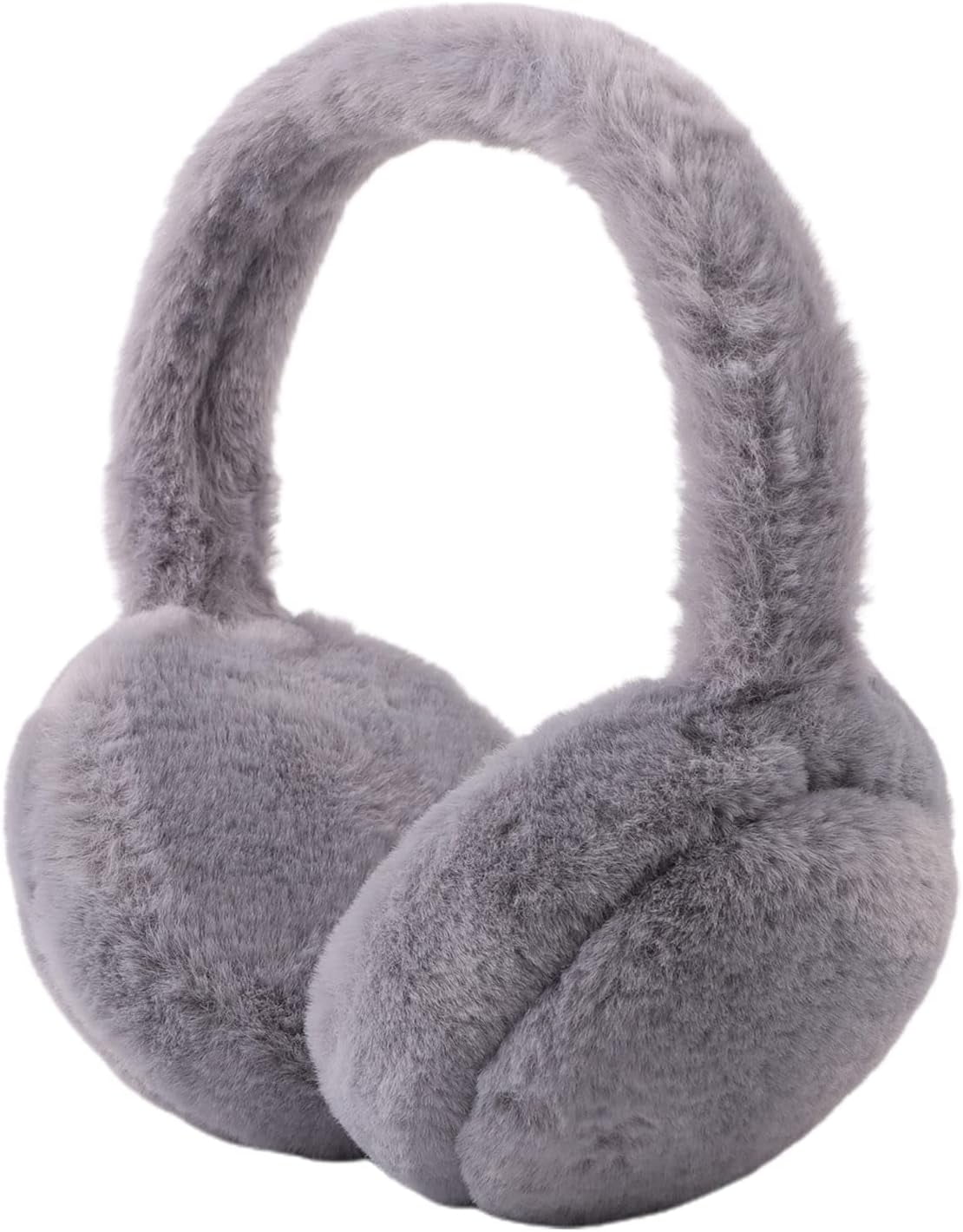 Fluffy Ear Muff for Women Plush Foldable Earmuffs Kids Winter Earmuffs ...