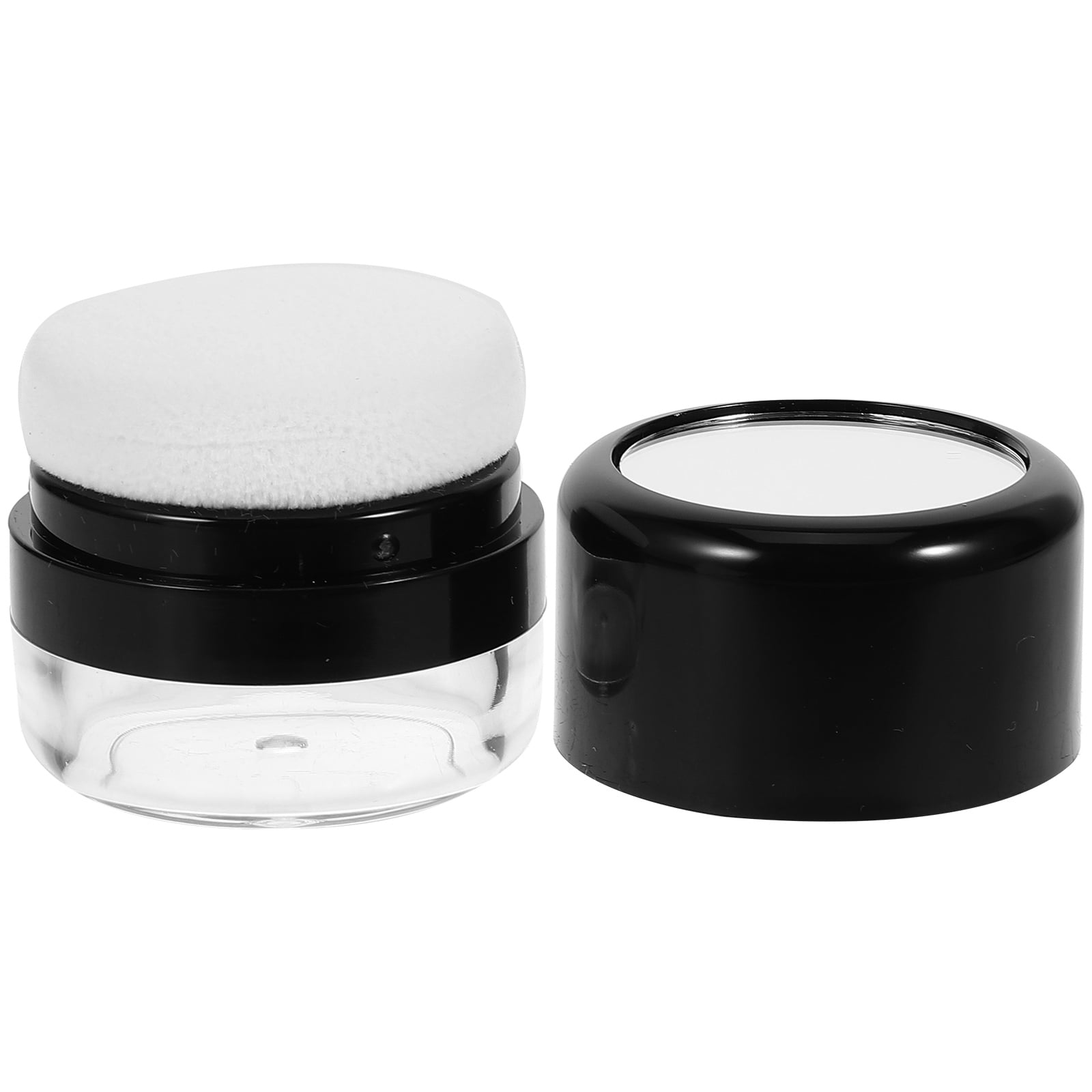 Fluffy Head Powder Box Sample Box Sample Jar Round Loose Powder Box ...
