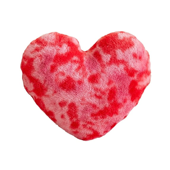 Fluffy Heart Throw Pillows, Shaggy Decorative Pillow for Sofa Couch Bed ...