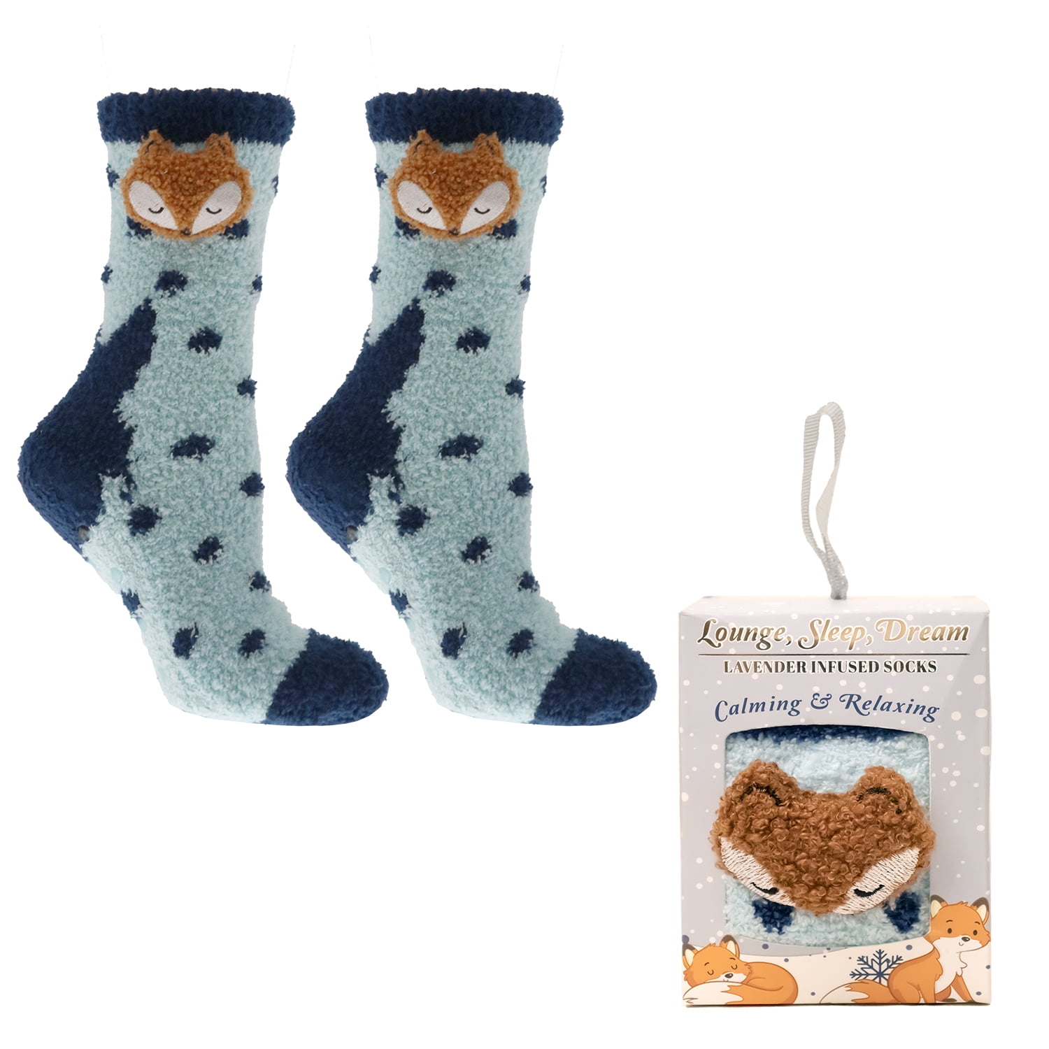 Fluffy Lavender & Shea Butter & Shea Butter Infused Chenille Socks in ...