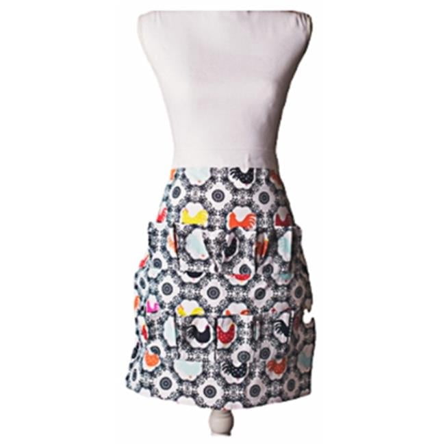Fluffy Layers 250734 19 x 20 in. Adult Half Body Egg Collecting Apron ...