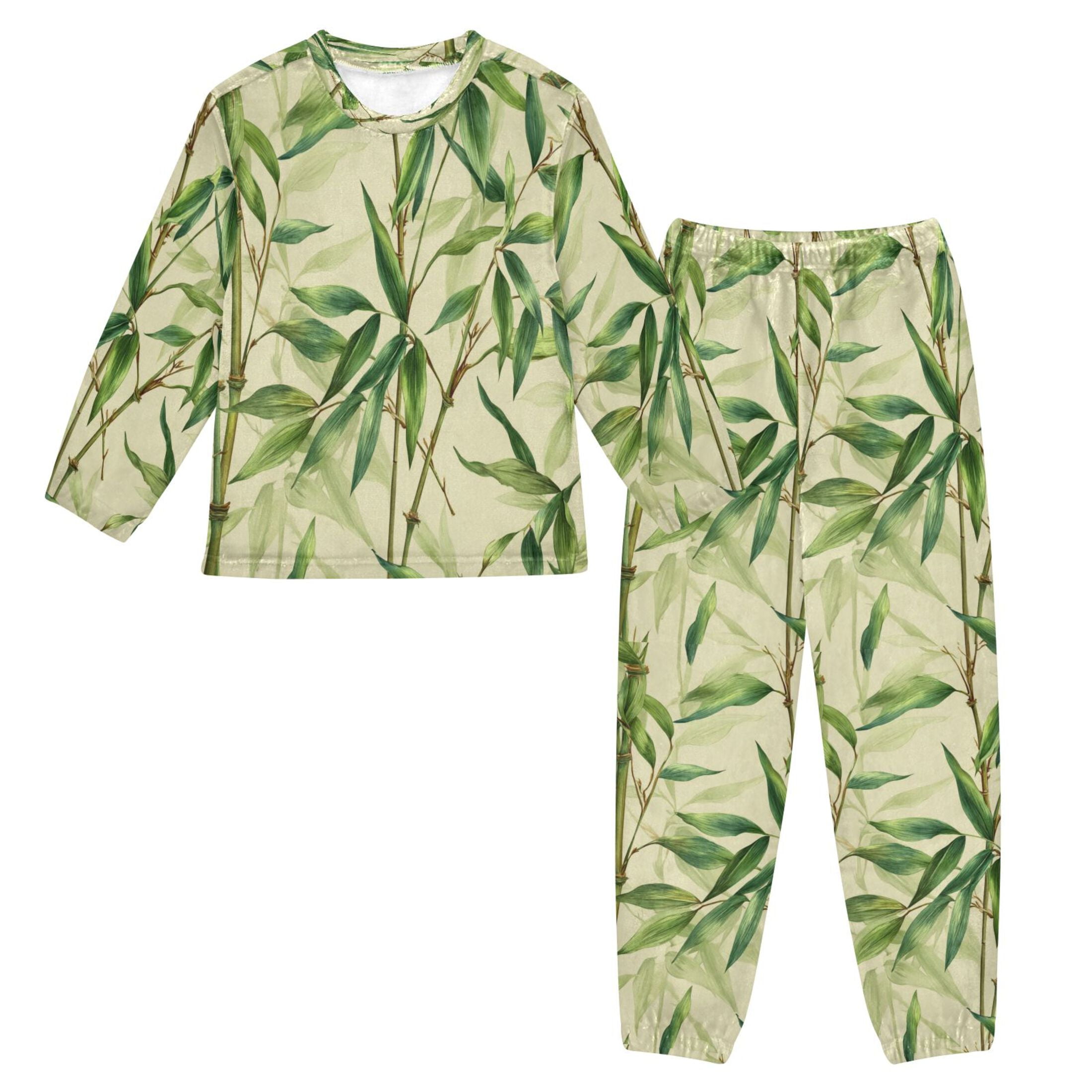 Fluffy Pajamas Set Fuzzy Winter Warm Pj Sets Pullover Tops and Long ...