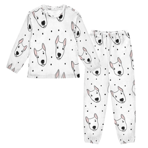 Fluffy Pajamas Set Fuzzy Winter Warm Pj Sets Pullover Tops and Long ...