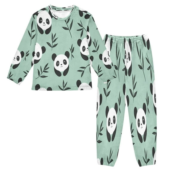 Fluffy Pajamas Set Fuzzy Winter Warm Pj Sets Pullover Tops and Long ...