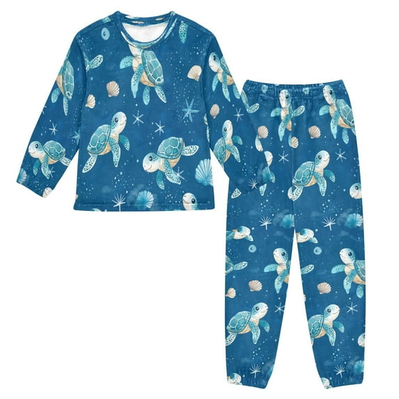 Fluffy Pajamas Set Fuzzy Winter Warm Pj Sets Pullover Tops and Long ...