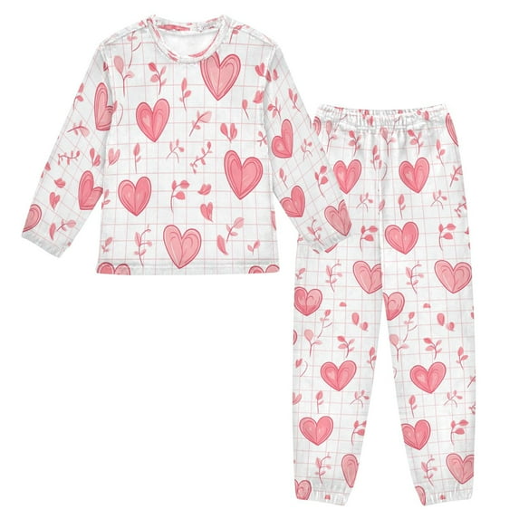 Fluffy Pajamas Set Fuzzy Winter Warm Pj Sets Pullover Tops and Long ...