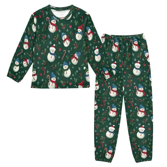 Fluffy Pajamas Set Fuzzy Winter Warm Pj Sets Pullover Tops and Long ...